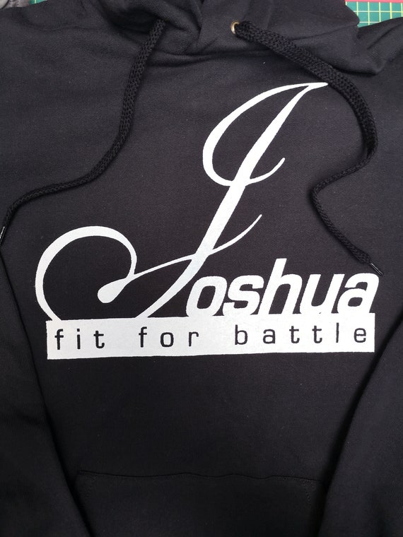 Joshua Fit For Battle hoodie hardcore screamo band | Etsy