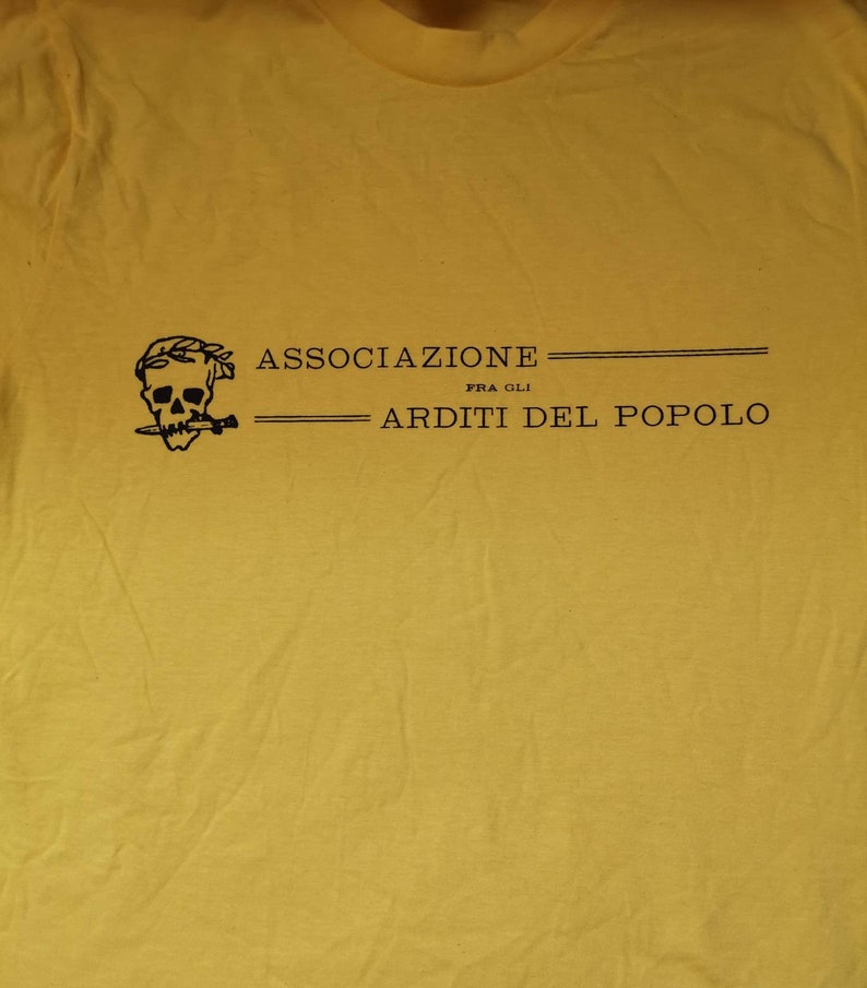 Arditi Del Popolo italian Anti-fascist Group T-shirts - Etsy India