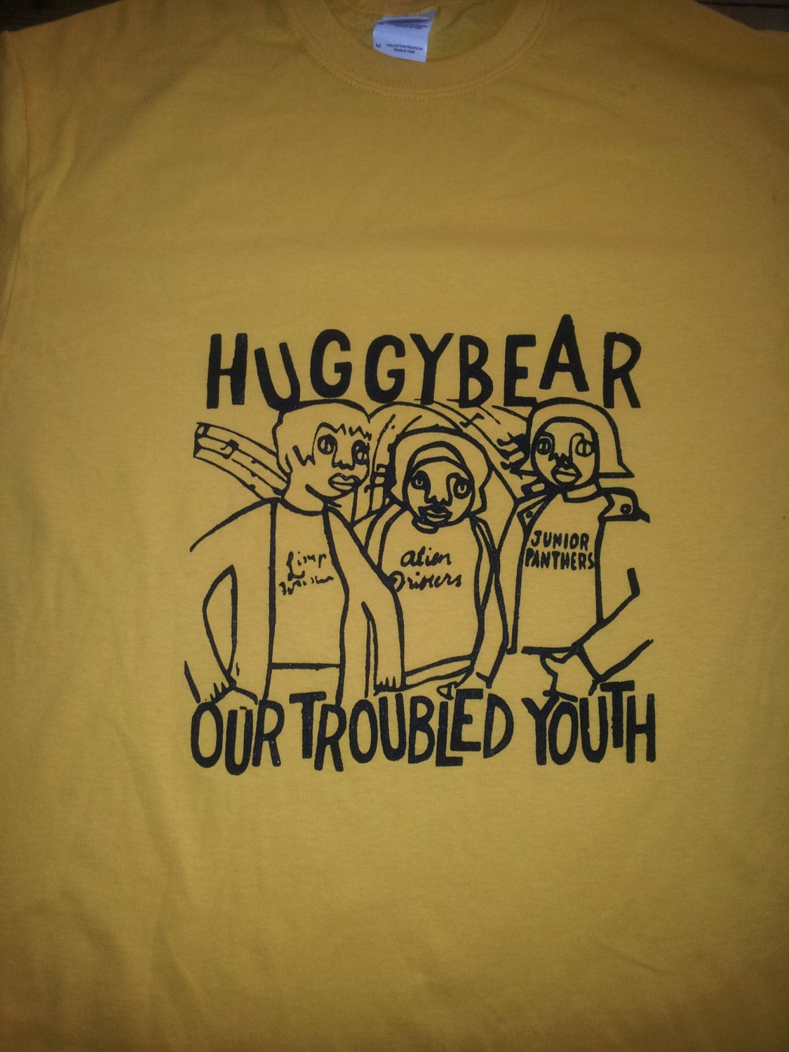 Huggy Bear Band HUGGY BEAR Our Troubled Youth T Shirt (riot Grrrl,