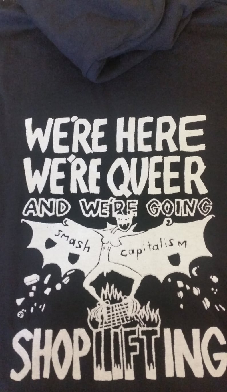 We're Here We're Queer and We're Going - Etsy UK