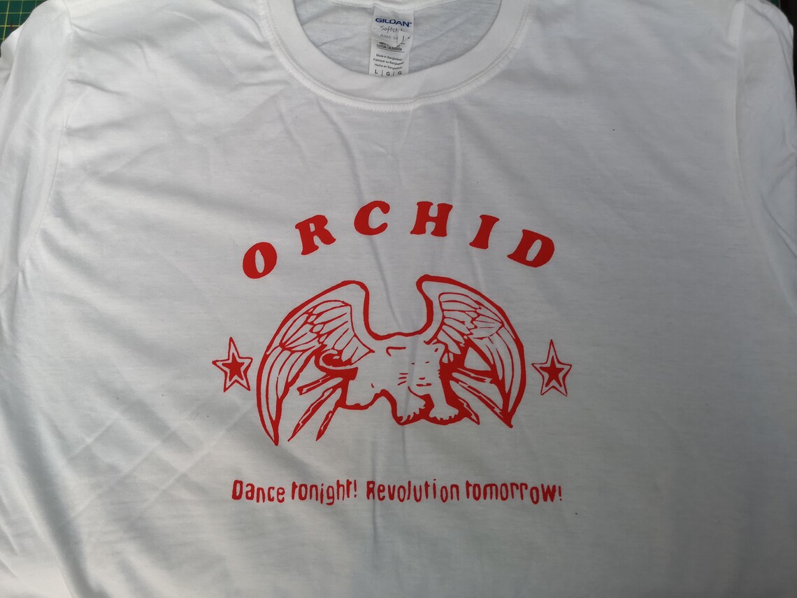 ORCHID - Dance Tonight! Revolution Tomorrow! T-shirt (punk, Hardcore ...