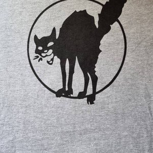 Wildcat T-shirt (black Cat, Sabot Cat, IWW) - Etsy