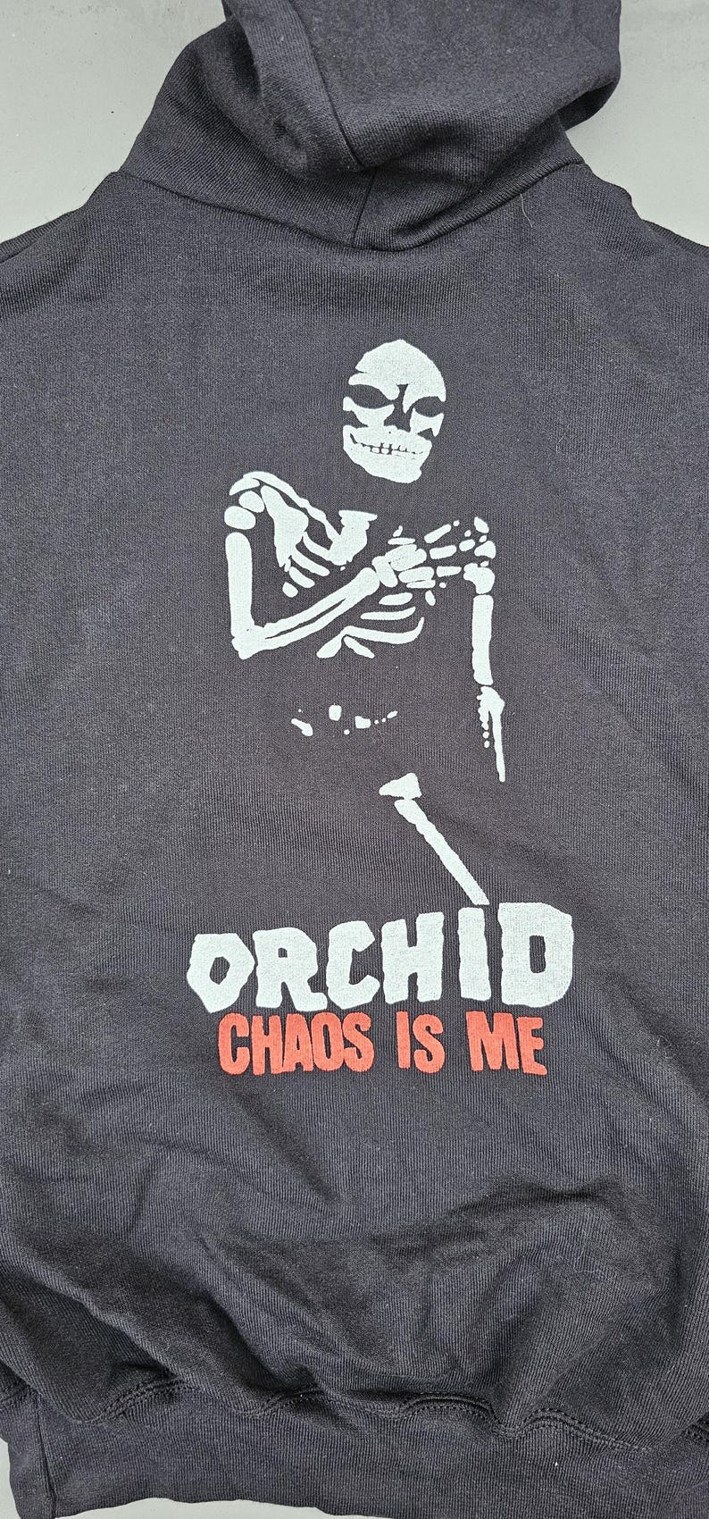 ORCHID Chaos is Me Hoodie (hardcore Band) - Etsy