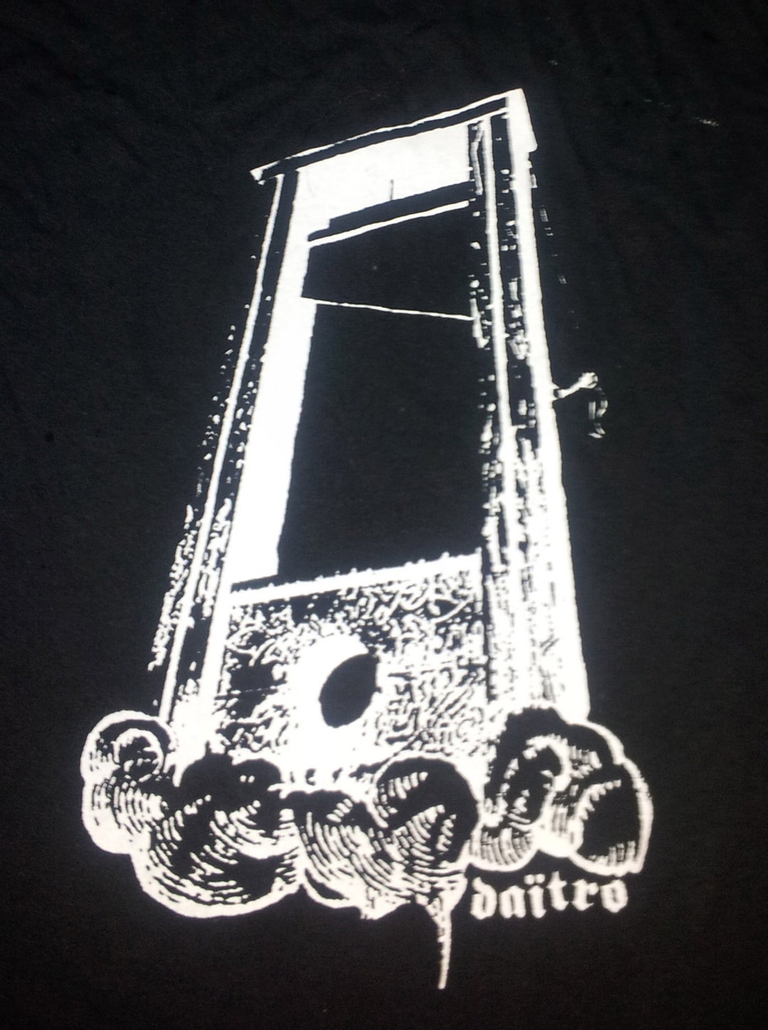 Daïtro Guillotine Sweatshirt (hardcore, Screamo Band) - Etsy