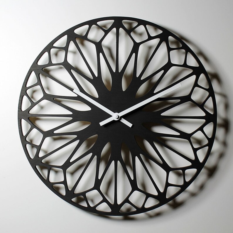18 Laser Cut Wall Clock Contemporary Modern Geometric - Etsy Canada