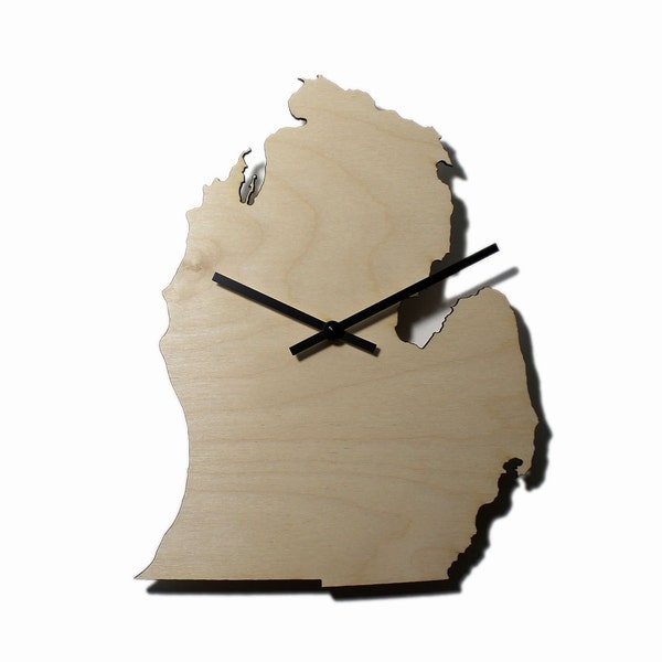 Map Wall Clock - Etsy