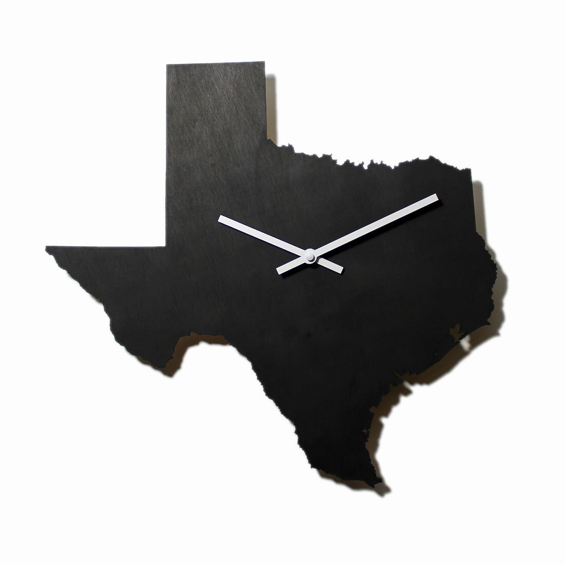 Texas State Clock Map Wall Clock Texas Clock Housewarming - Etsy Canada