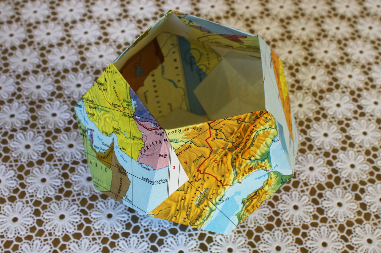 Pentagon Light in the Dark // Paper Lantern // DIY - Etsy