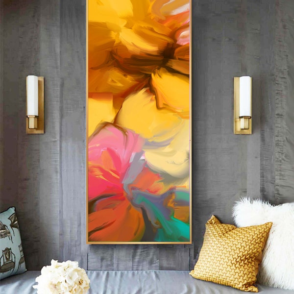 Tall Thin Canvas Art - Etsy