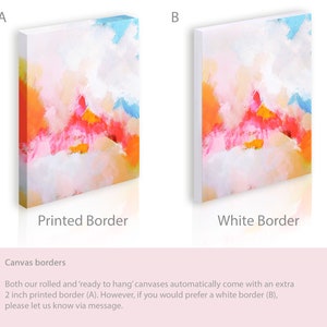 Miami Beach Abstract Print in Bright Tropical Colours, Gold Leaf ...