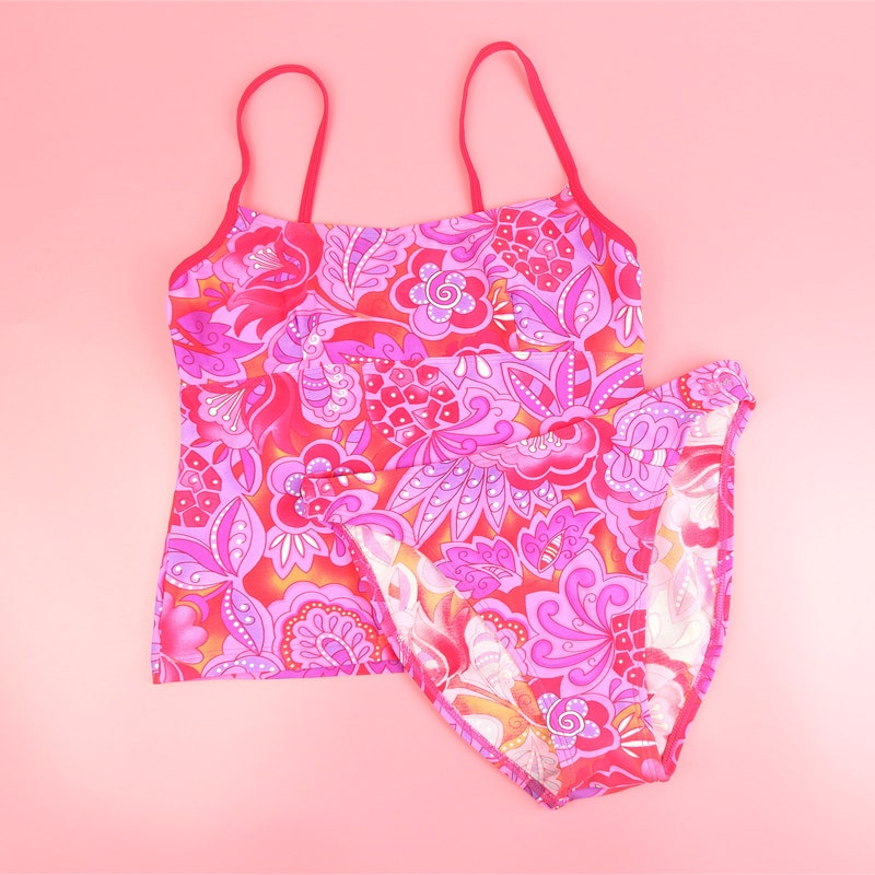 Y2k Tankini - Etsy