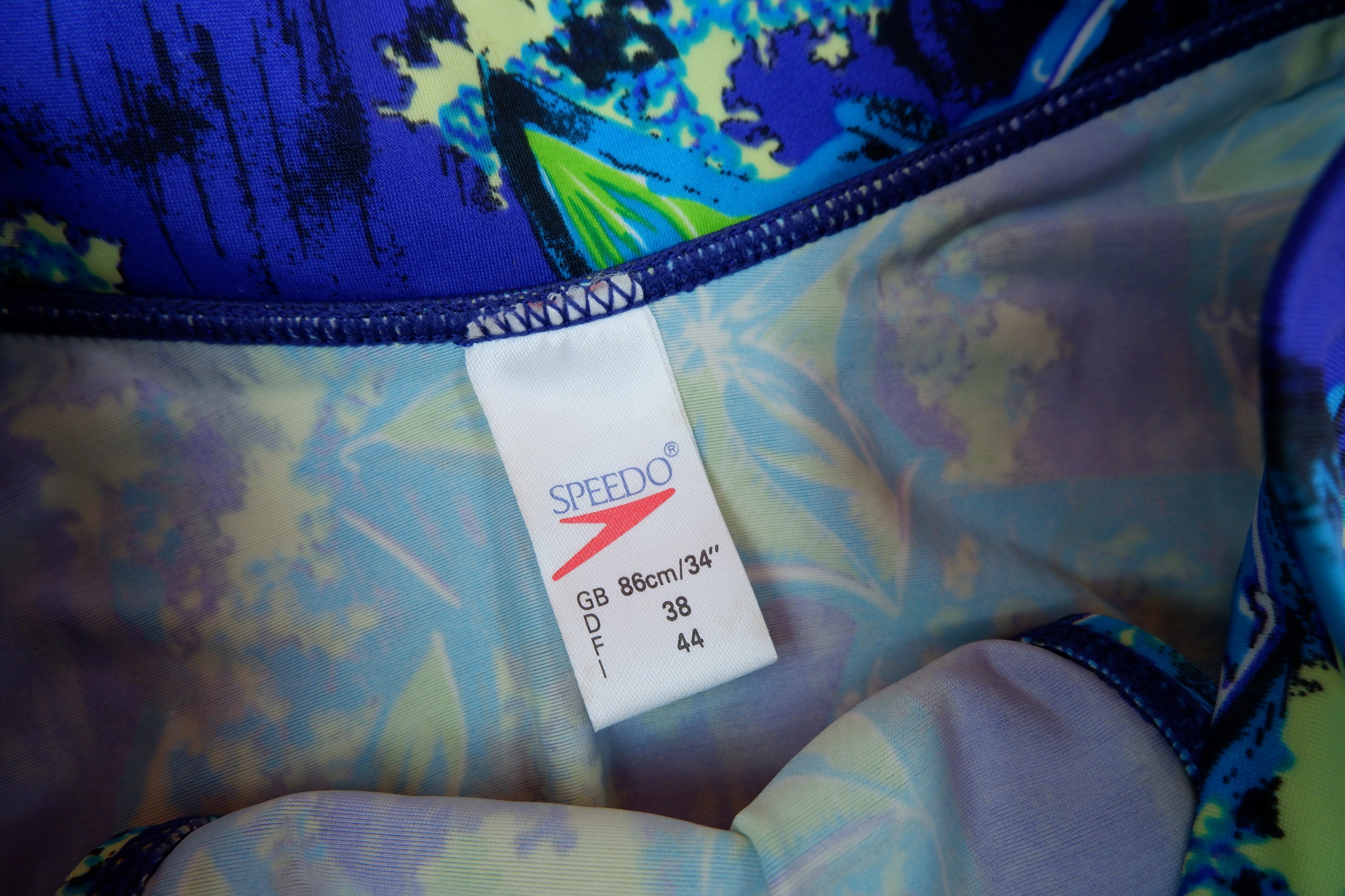 Vintage 80s SPEEDO Deadstock Bikini Set: Halterneck Bandeau Top and ...