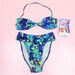Vintage 80s SPEEDO Deadstock Bikini Set: Halterneck Bandeau Top and ...