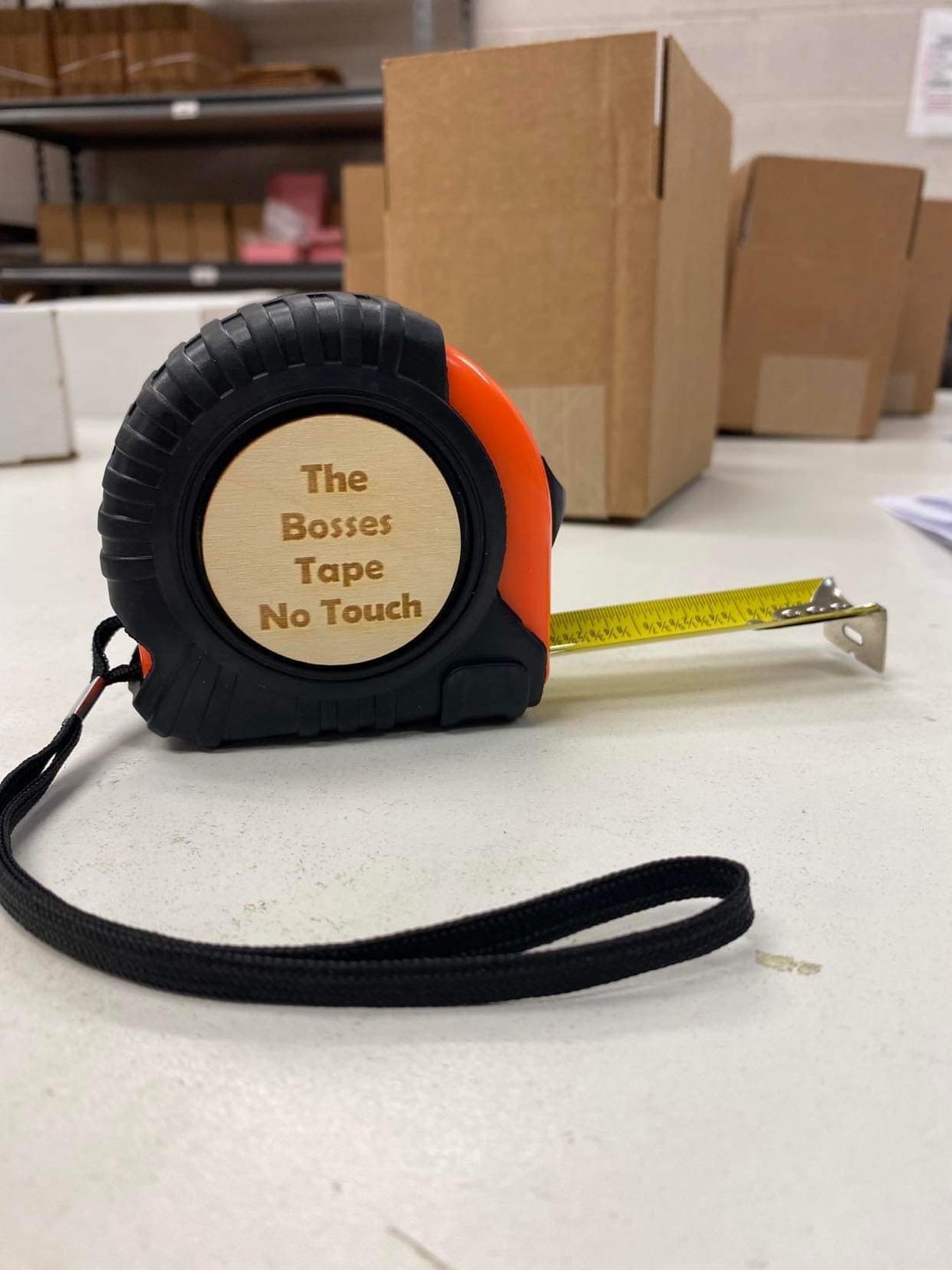 Funny Boss Tape Measure, Personalized Gifts for Dad, Custom Engraved ...