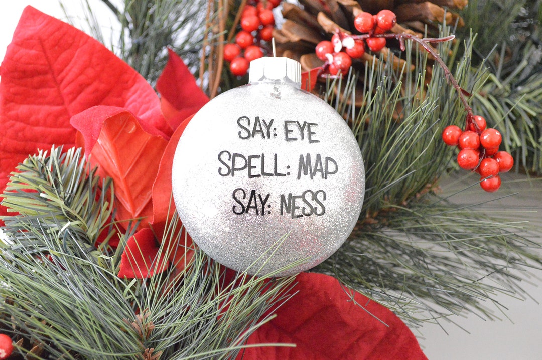 Gift for Him, Inappropriate Christmas Ornament for Men, Funny Gift for ...