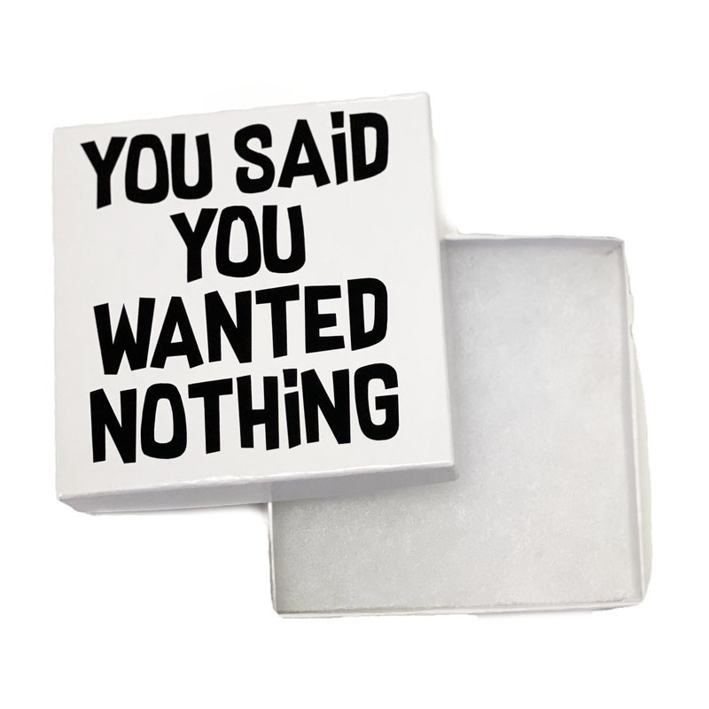 Box of Nothing - Etsy