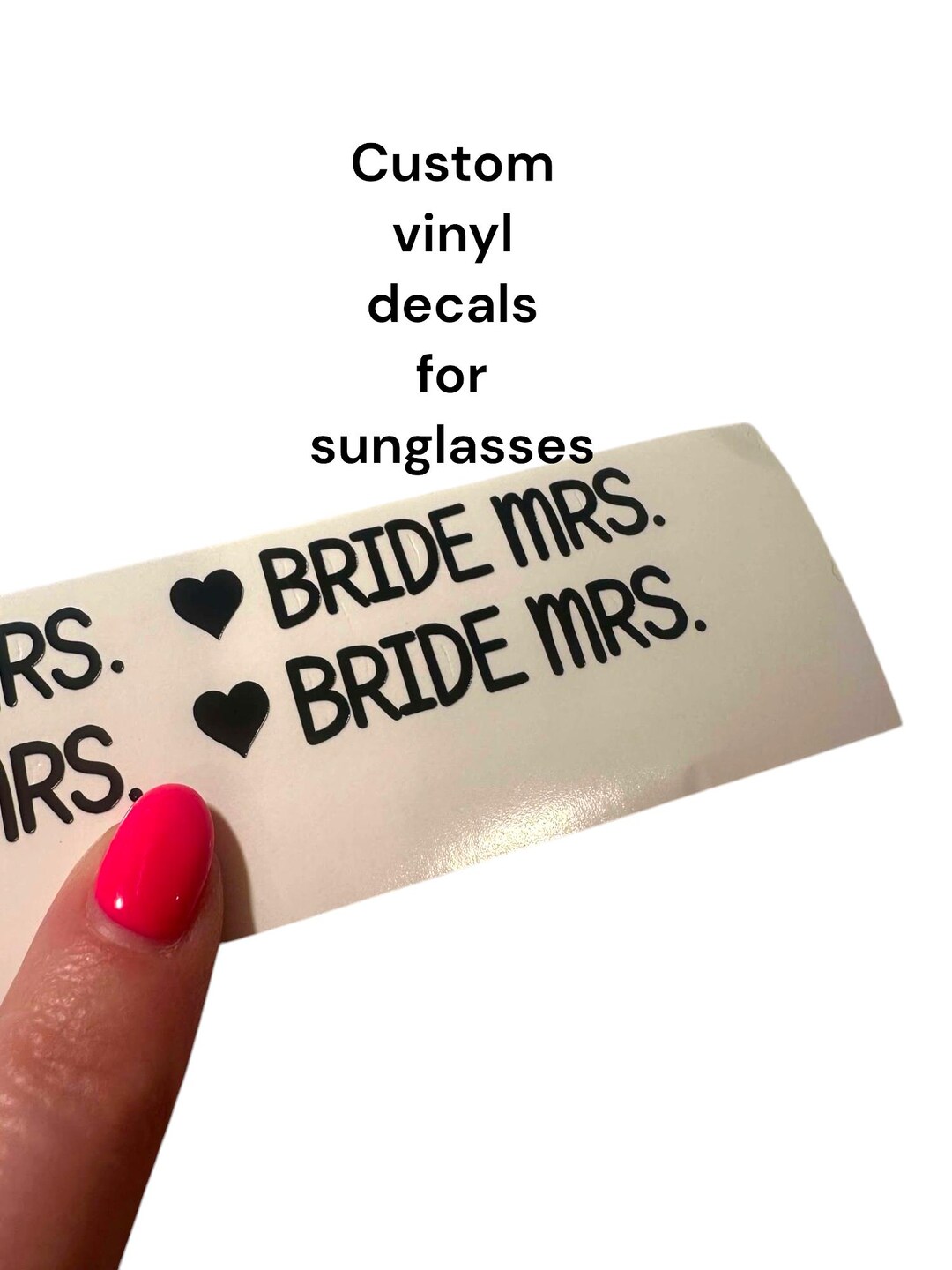 Personalized Vinyl for Sunglasses, Sunglasses Sticker, Stickers for ...