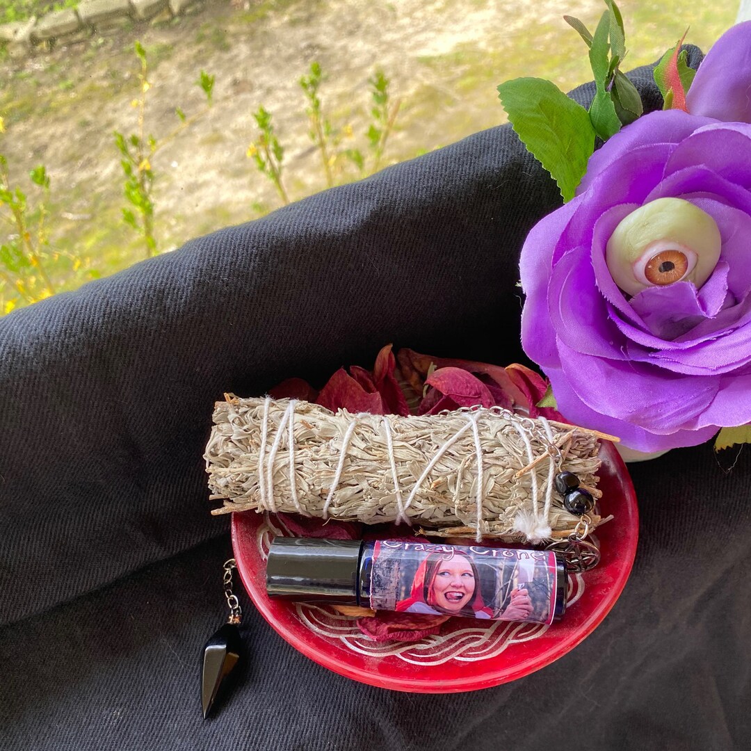 Crazy Crone Oil Power Crone Menopause Relief Witchcraft - Etsy