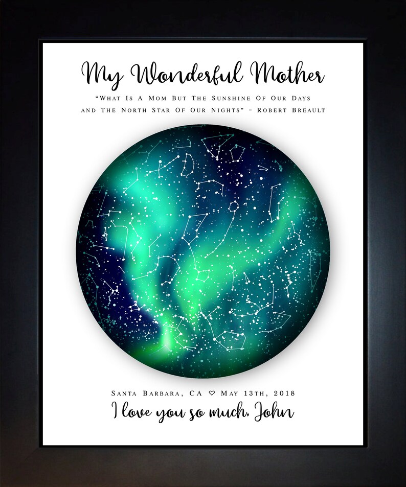 Stars Mother Daughter Gift for Mom Birthday Gift Mothers Day - Etsy