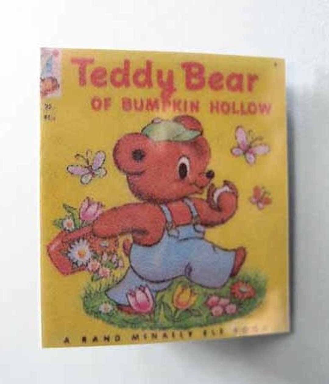 Children's Book Teddy Bear of Bumpkin Hollow Dollhouse Miniature 1:12 ...