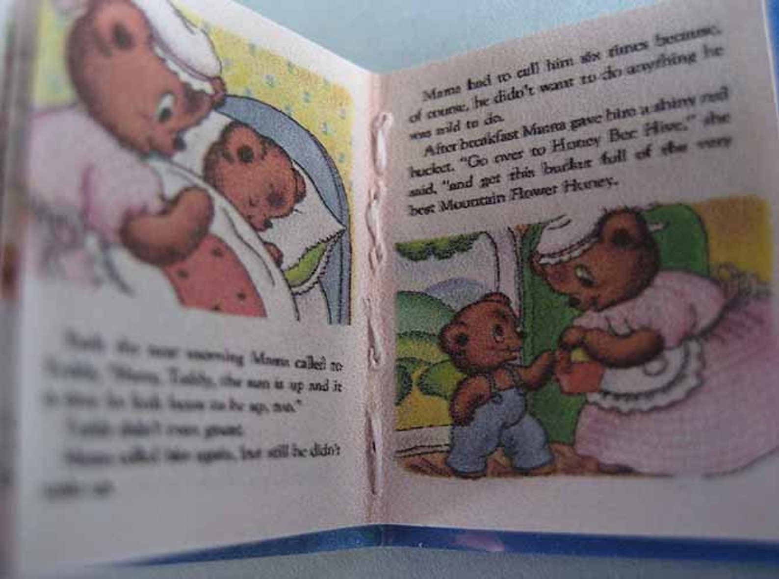 Children's Book Teddy Bear of Bumpkin Hollow Dollhouse - Etsy