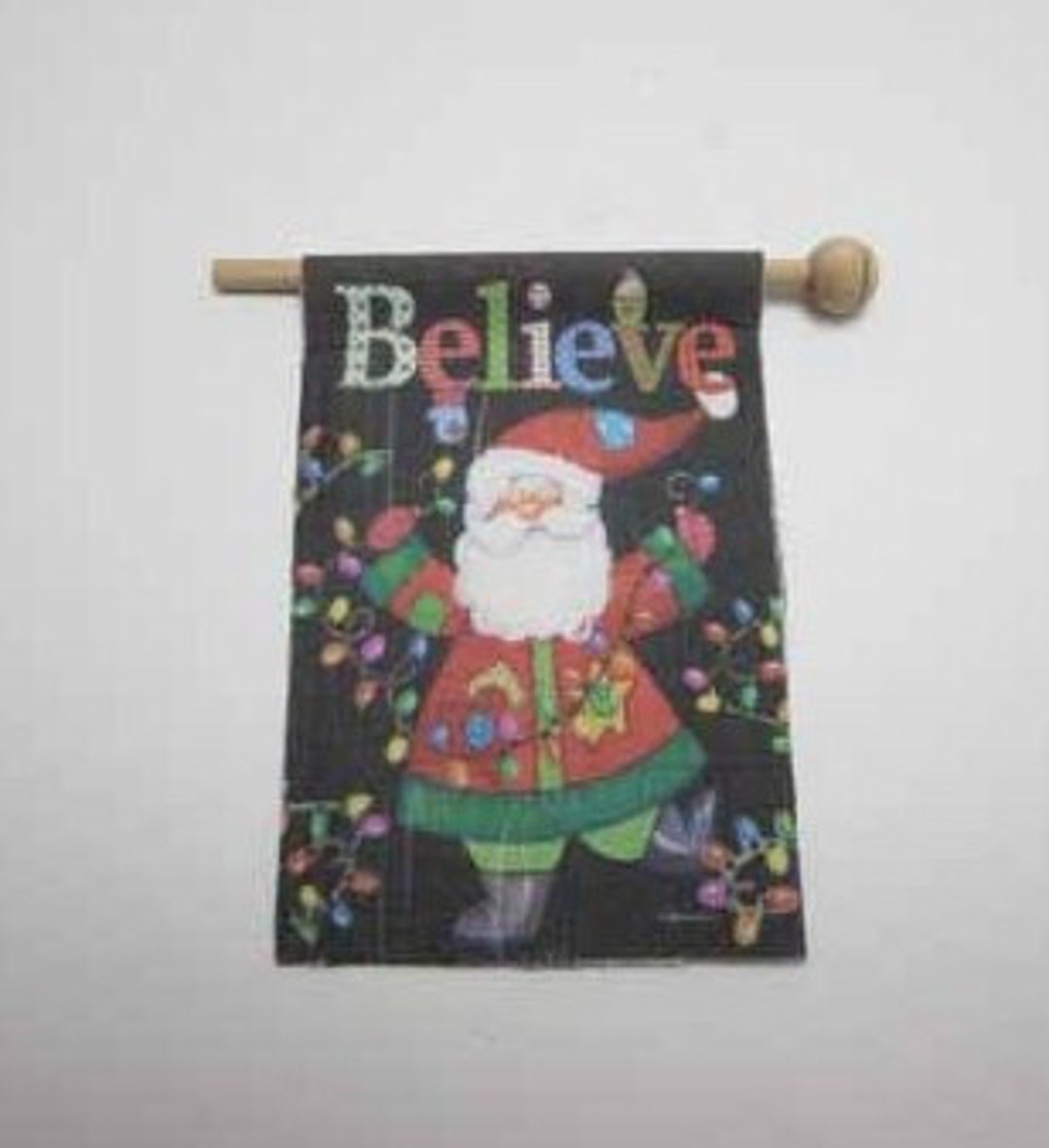 House Flag W/pole Dollhouse Miniature 1:12 Scale - Etsy