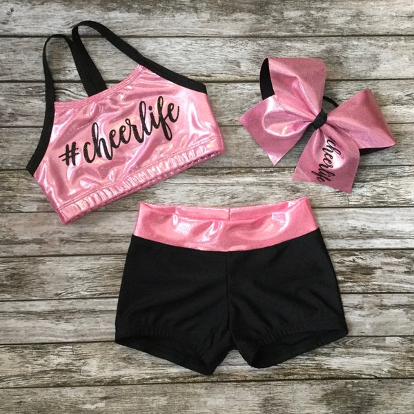 Hot Pink Cheer Bow - Etsy