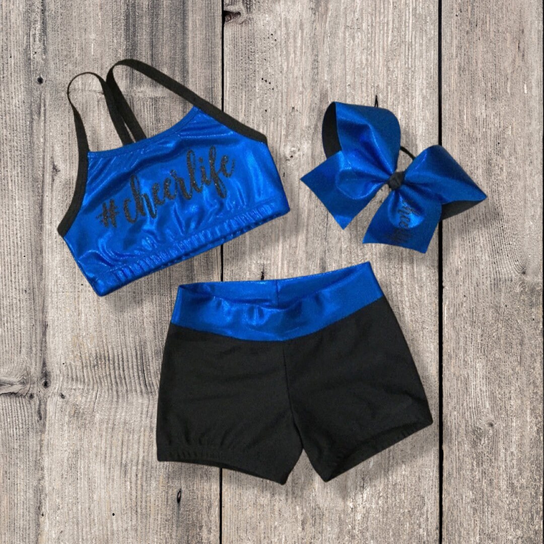 Girls Cheer Wear, Kids Cheer Wear, Girls Cheer Outfit, Kids Cheer ...