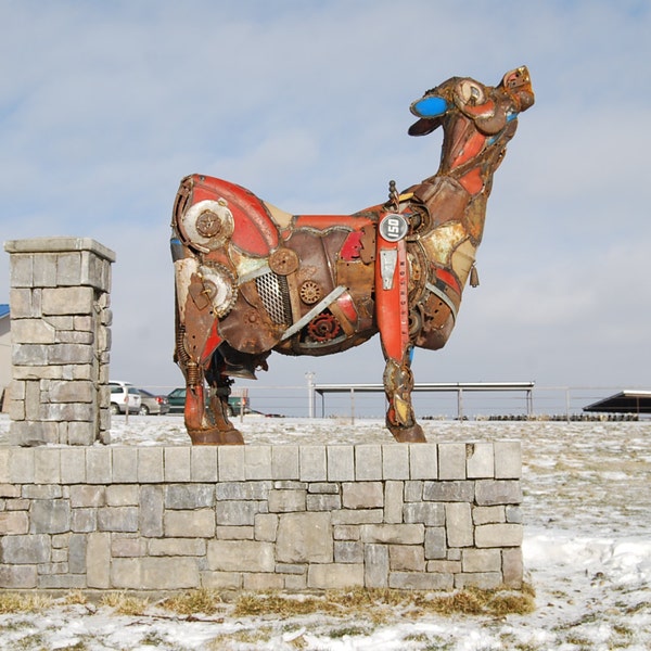 Outdoor Metal Sculpture - Etsy