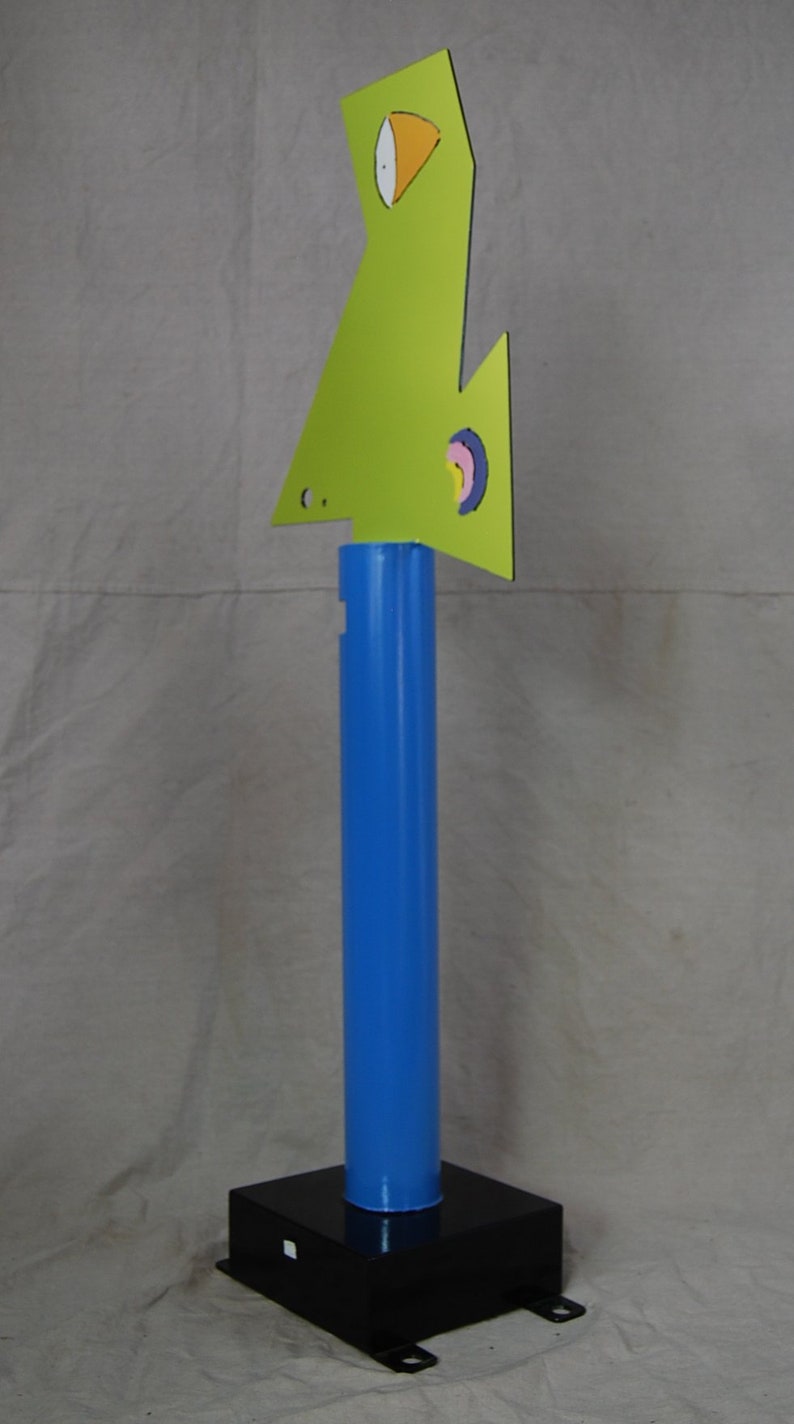 Painted Metal Outdoor Pop Art Sculpture by Jacob Novinger - Etsy