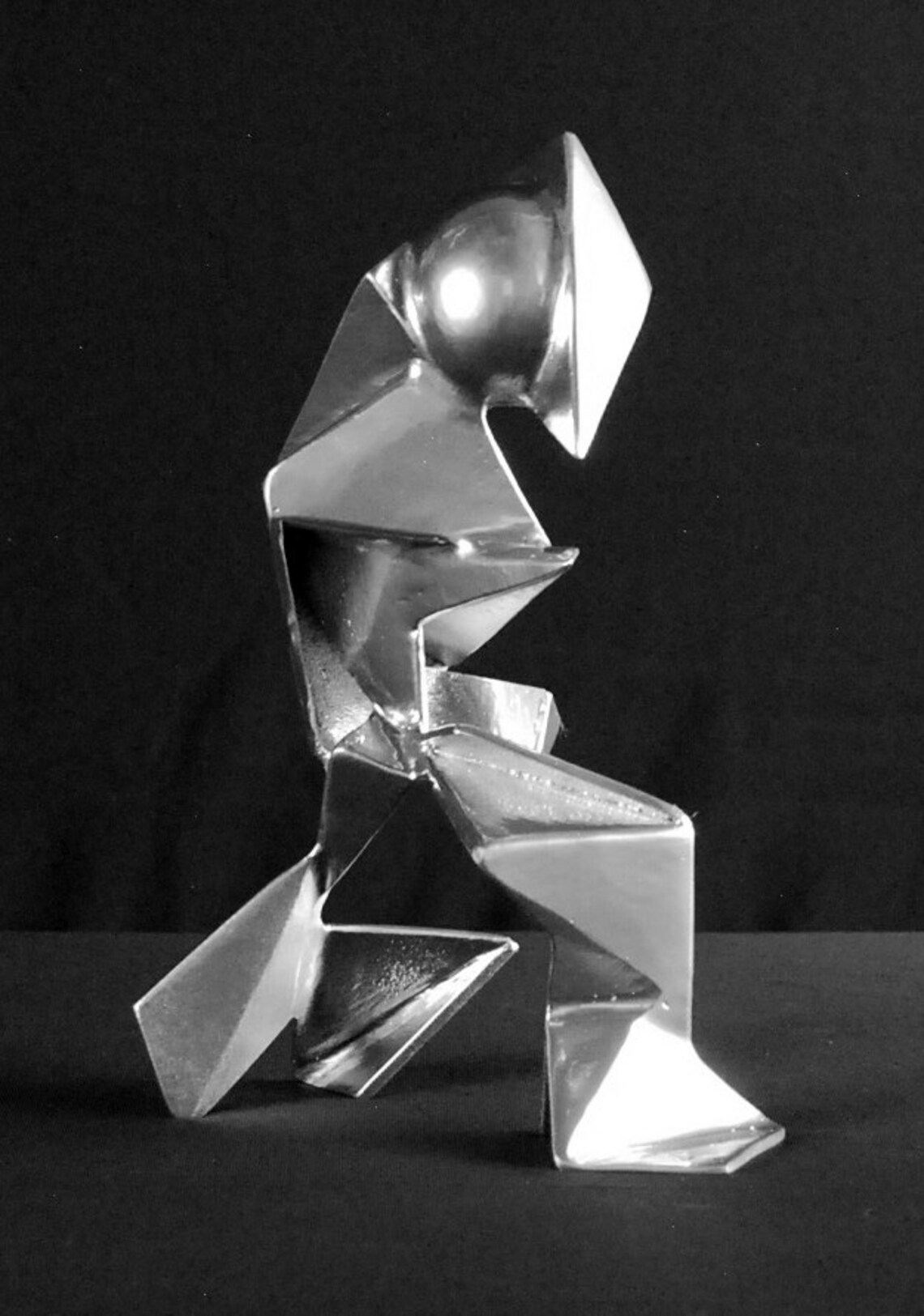 Shape-shifter Series Small Direct Metal Art Collection Sculptures by ...