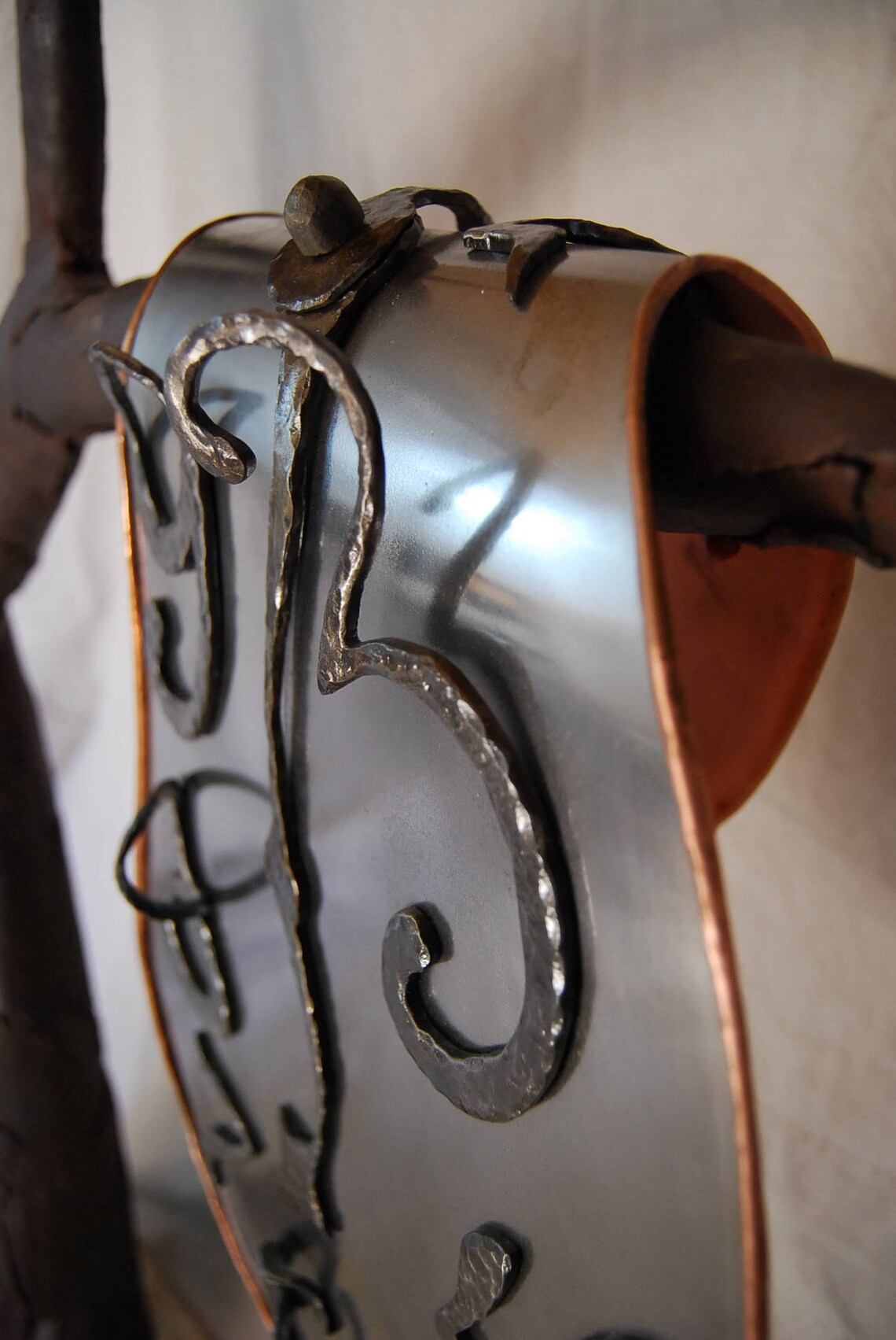 Large Metal Tree Sculpture Melted Clock by Jacob Novinger Inspired by ...