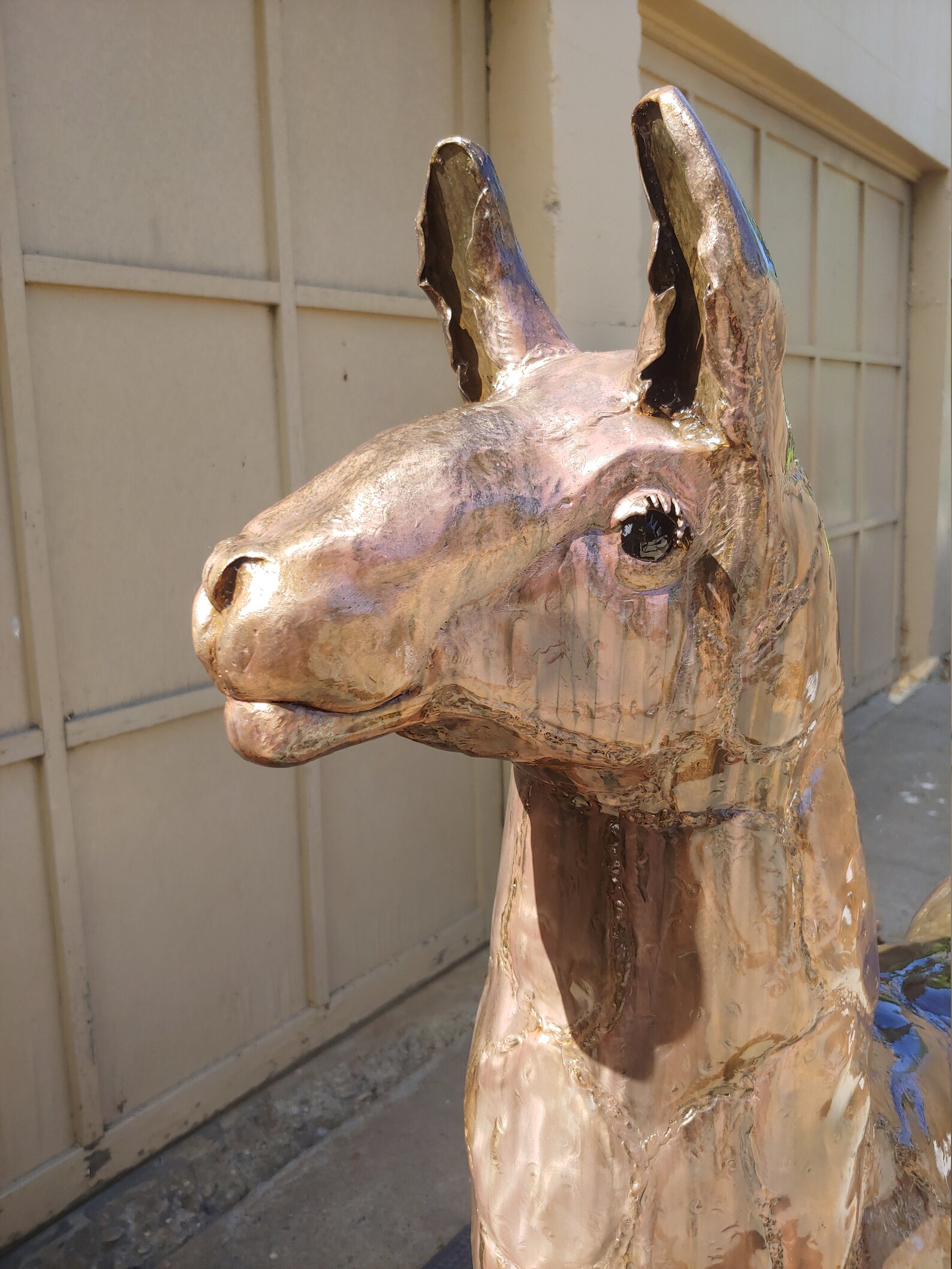 Made to Order Custom Garden Outdoor Metal Llama Art Sculpture by Jacob ...