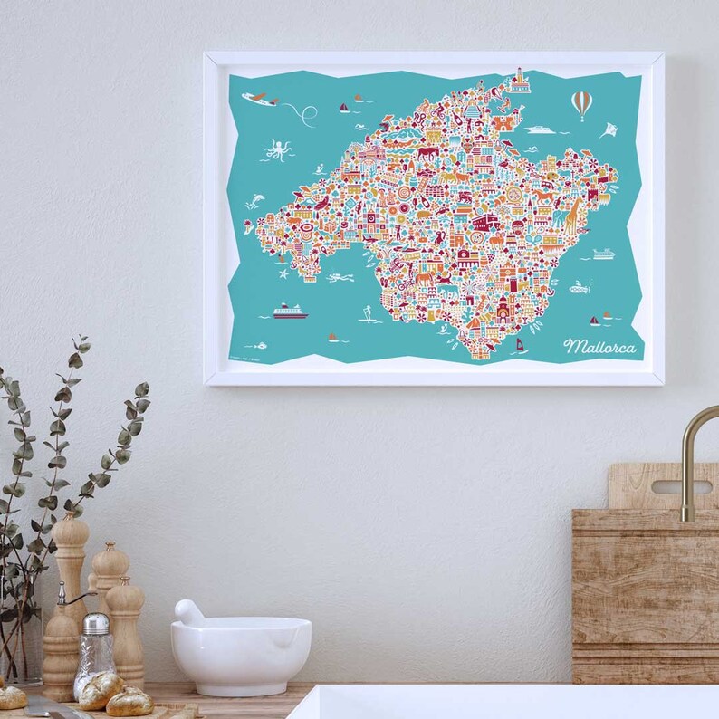 Mallorca Poster - Etsy