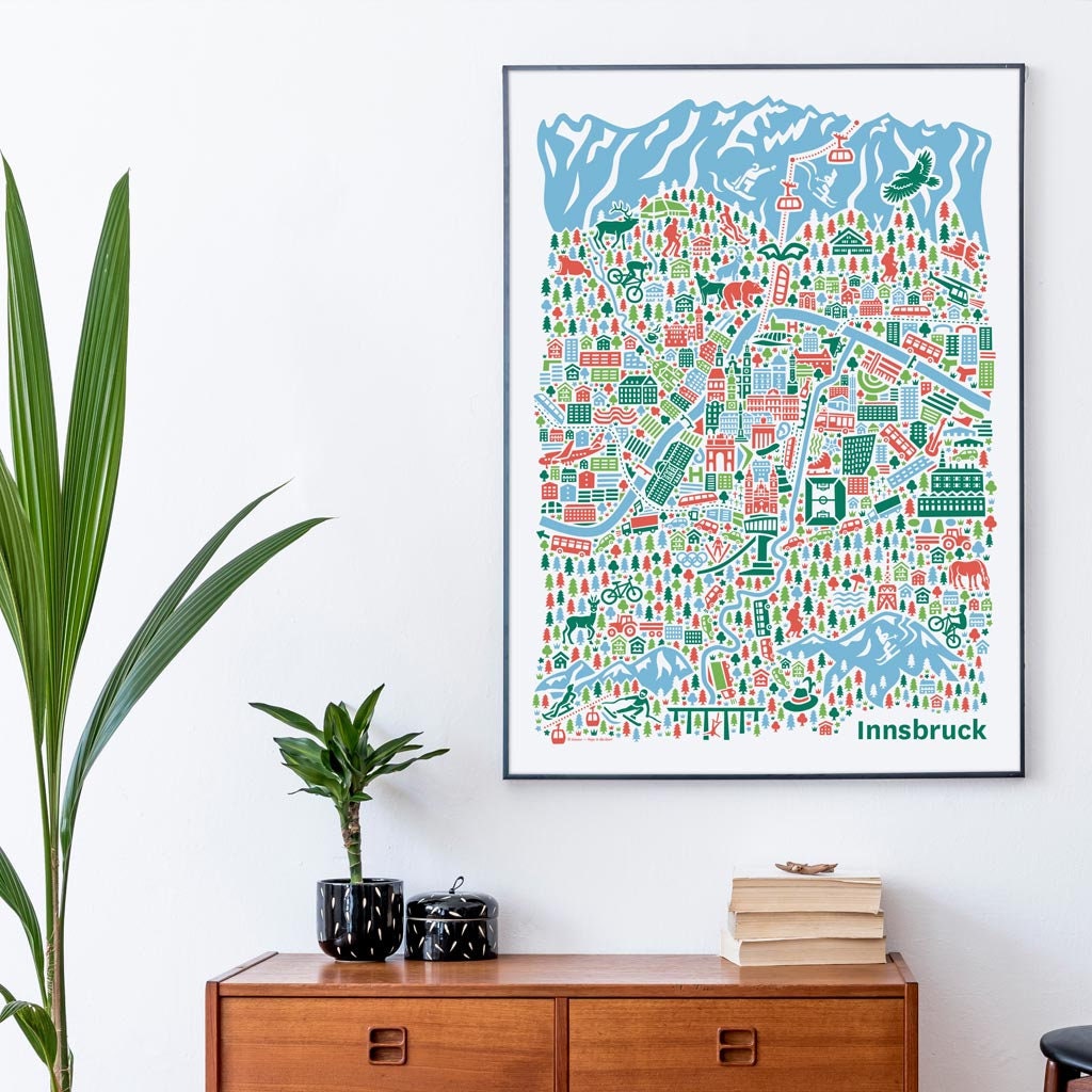 Innsbruck Poster - Etsy