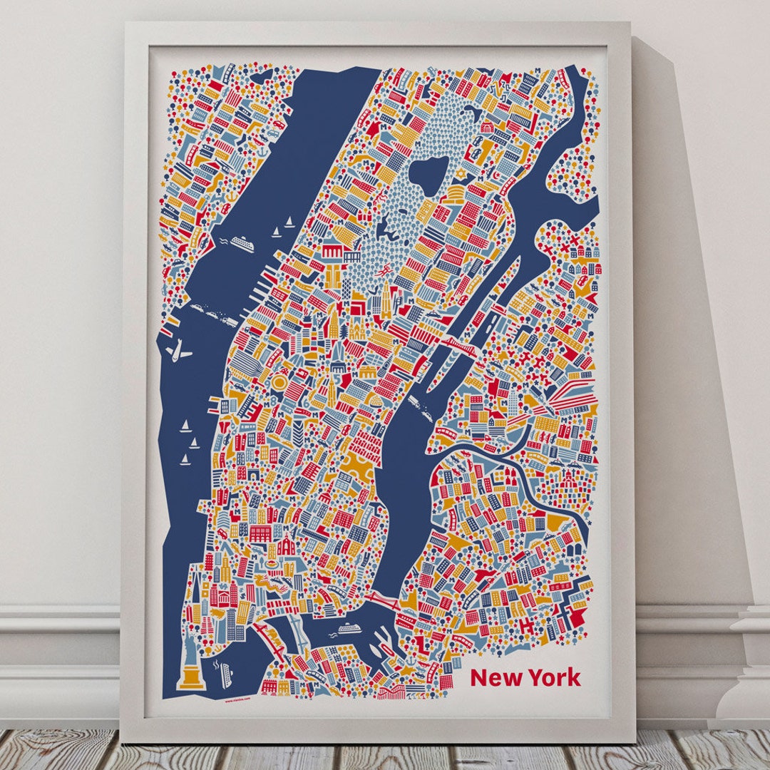 New York Poster NYC - Etsy