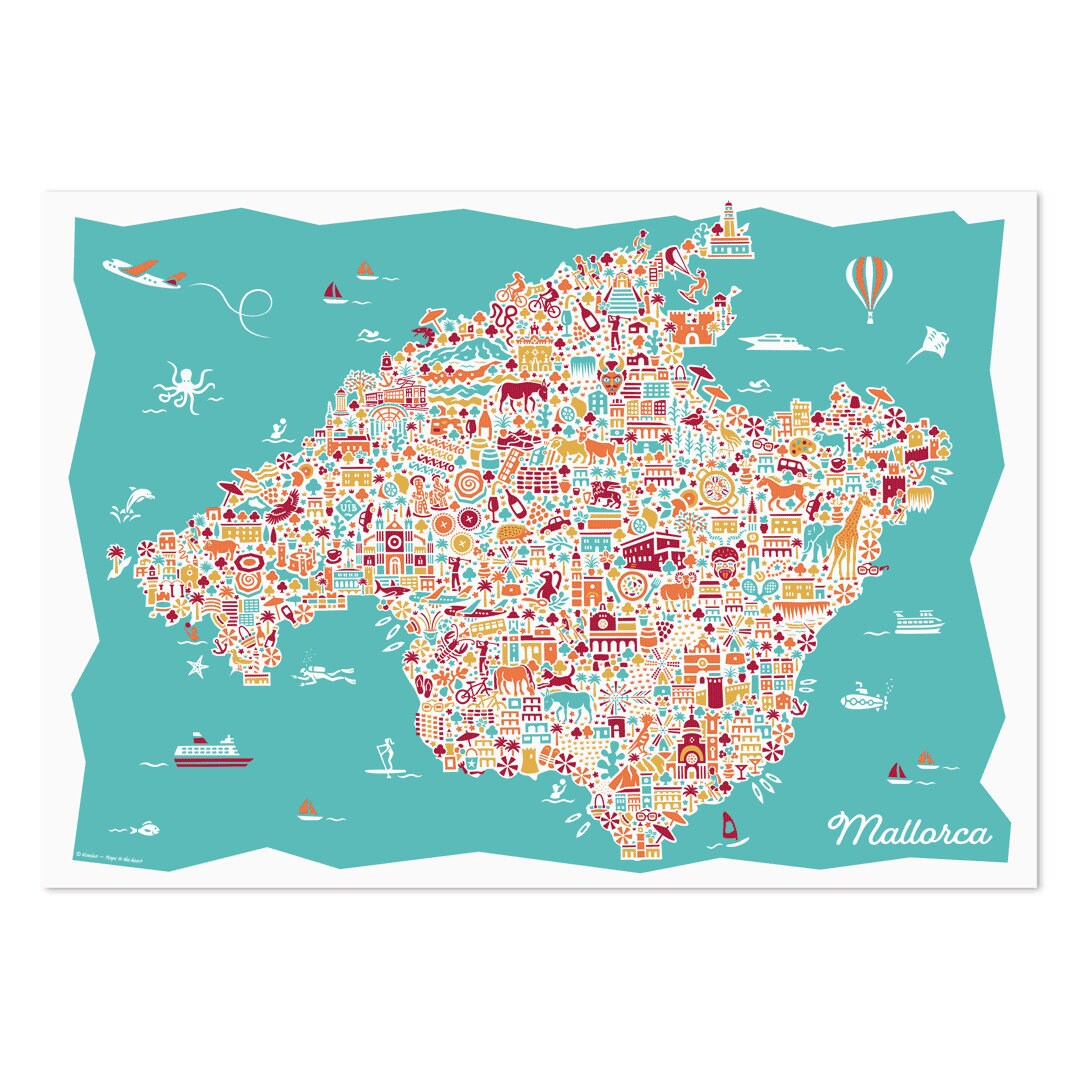 Mallorca Poster - Etsy