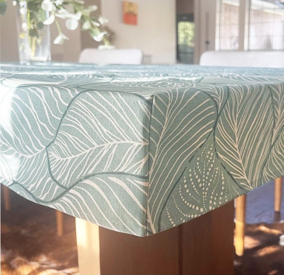 86 Fabric Options. Fitted Boxed Tailored Water Resistant Easy Wipe Tablecloth Custom Made to Your Table Size. Umbrella Hole Available Etsy