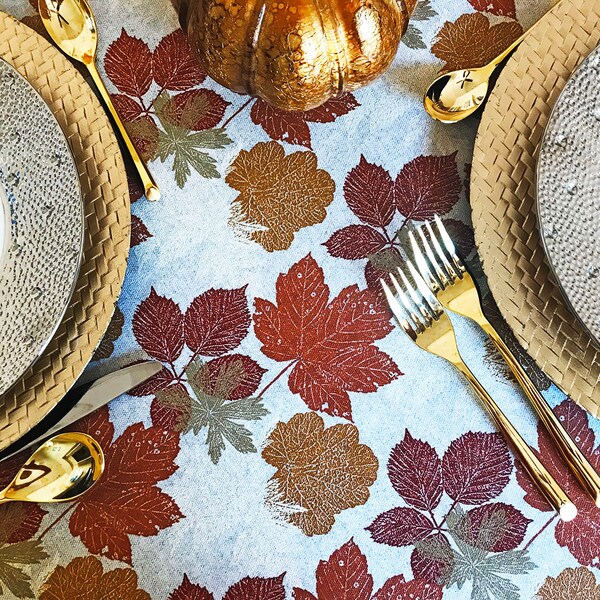 Fall Tablecloth - Etsy