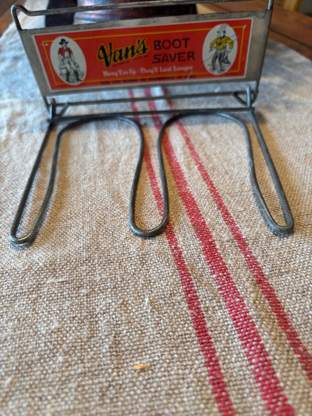 Vintage Vans Boot Saver Wall Rack. Hang Them Up-they’ll Last Longer ...