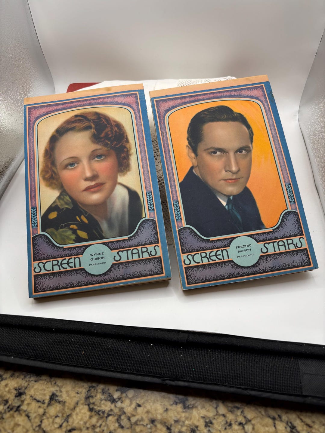 Vintage Screen Star Tablets. Great Graphics. Paramount Studios. March ...