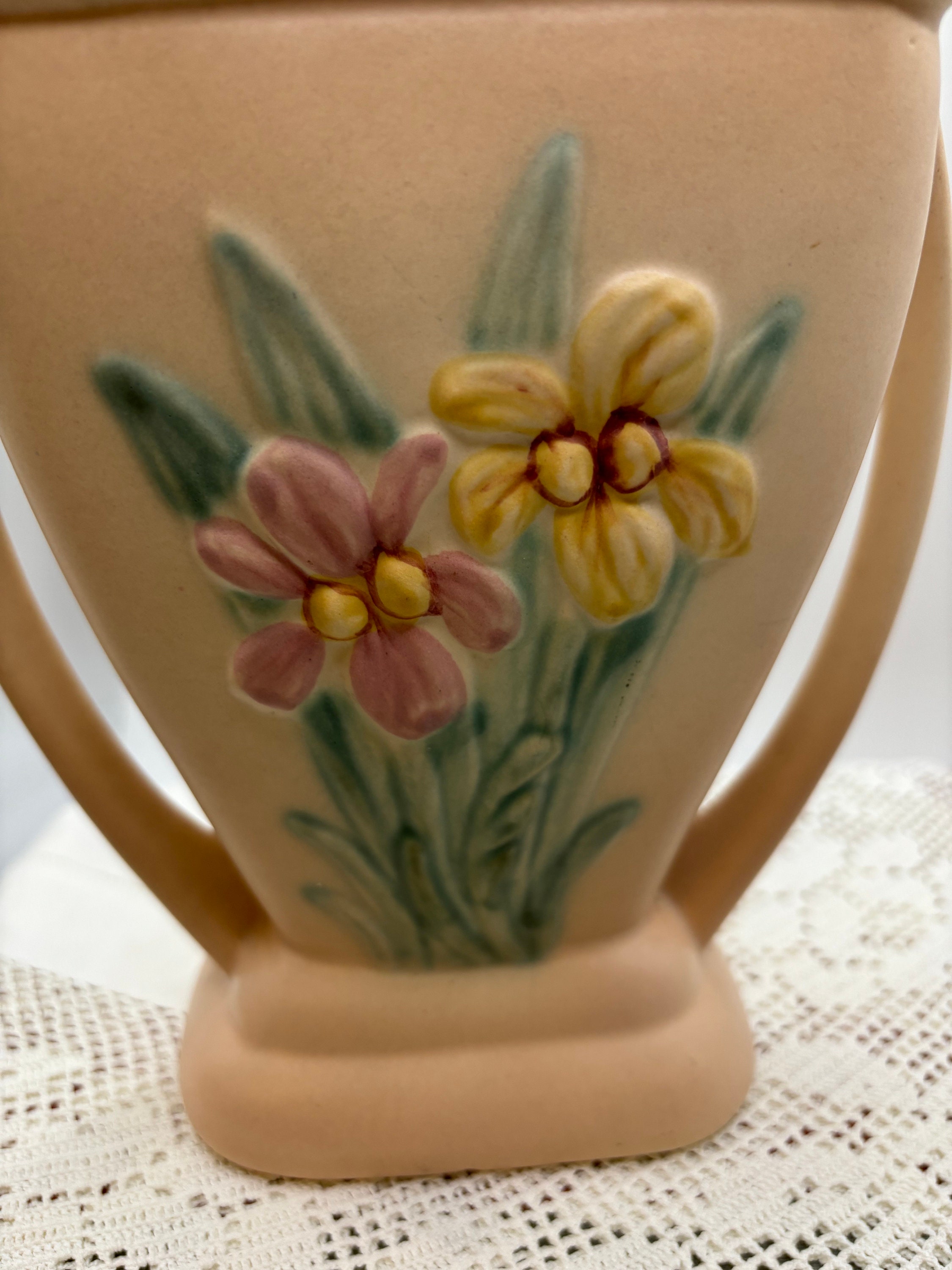 Vintage Hull Pottery Vase. Forget Me Not. Marked #406. Circa 1950’s - Etsy