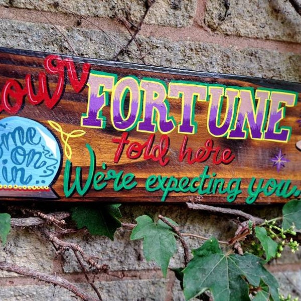 Fortune Teller Sign - Etsy