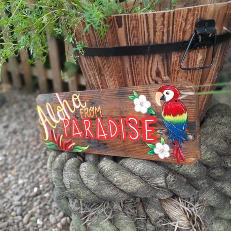 Tropical Sign - Etsy