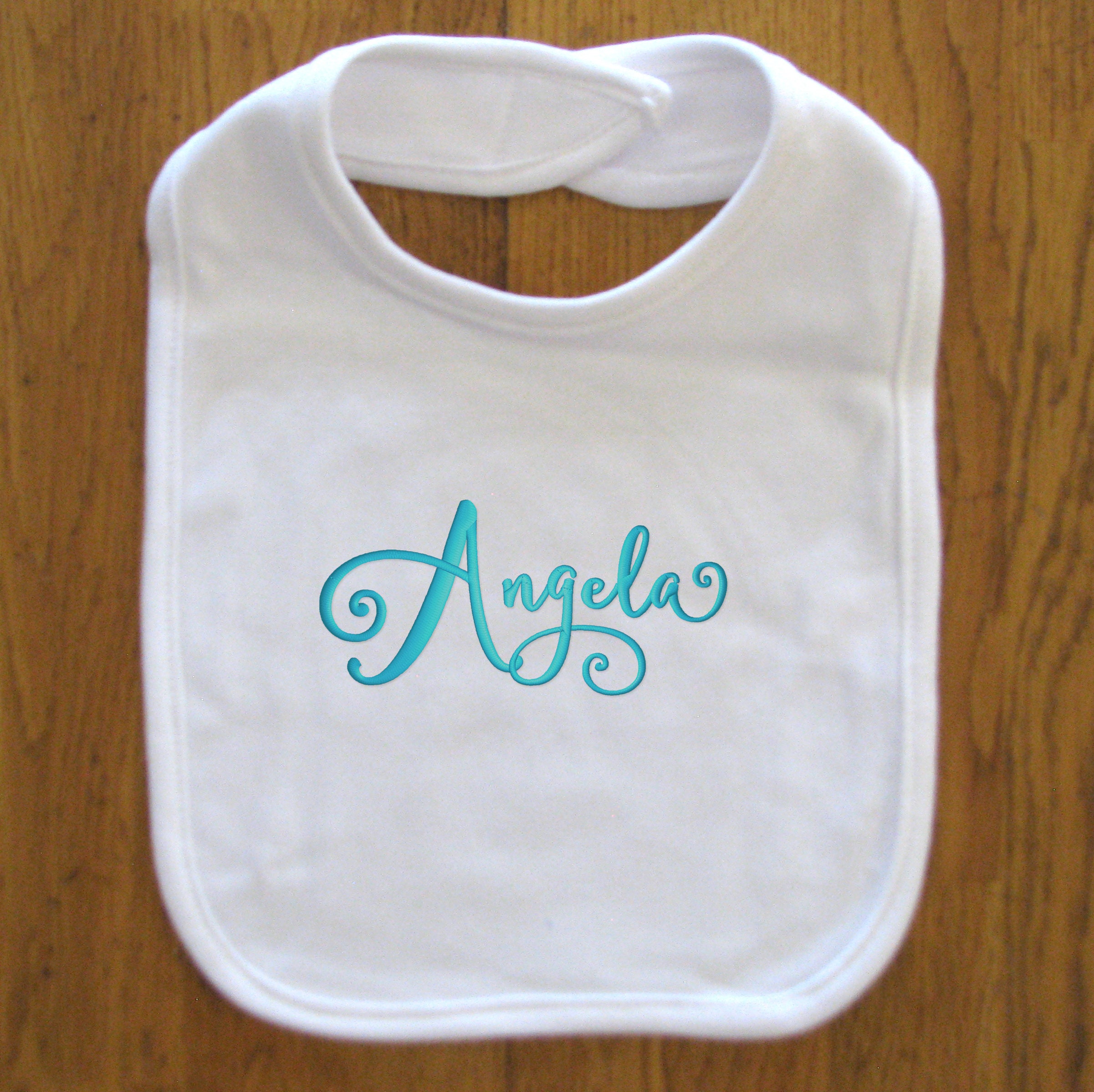 Monogrammed Baby Boy Bibs for Baby Shower Gifts, Personalized Baby Girl ...