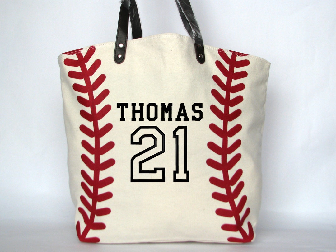 Custom Baseball Mom Tote Bag Gifts, Personalized Baseball Bag Gifts for ...