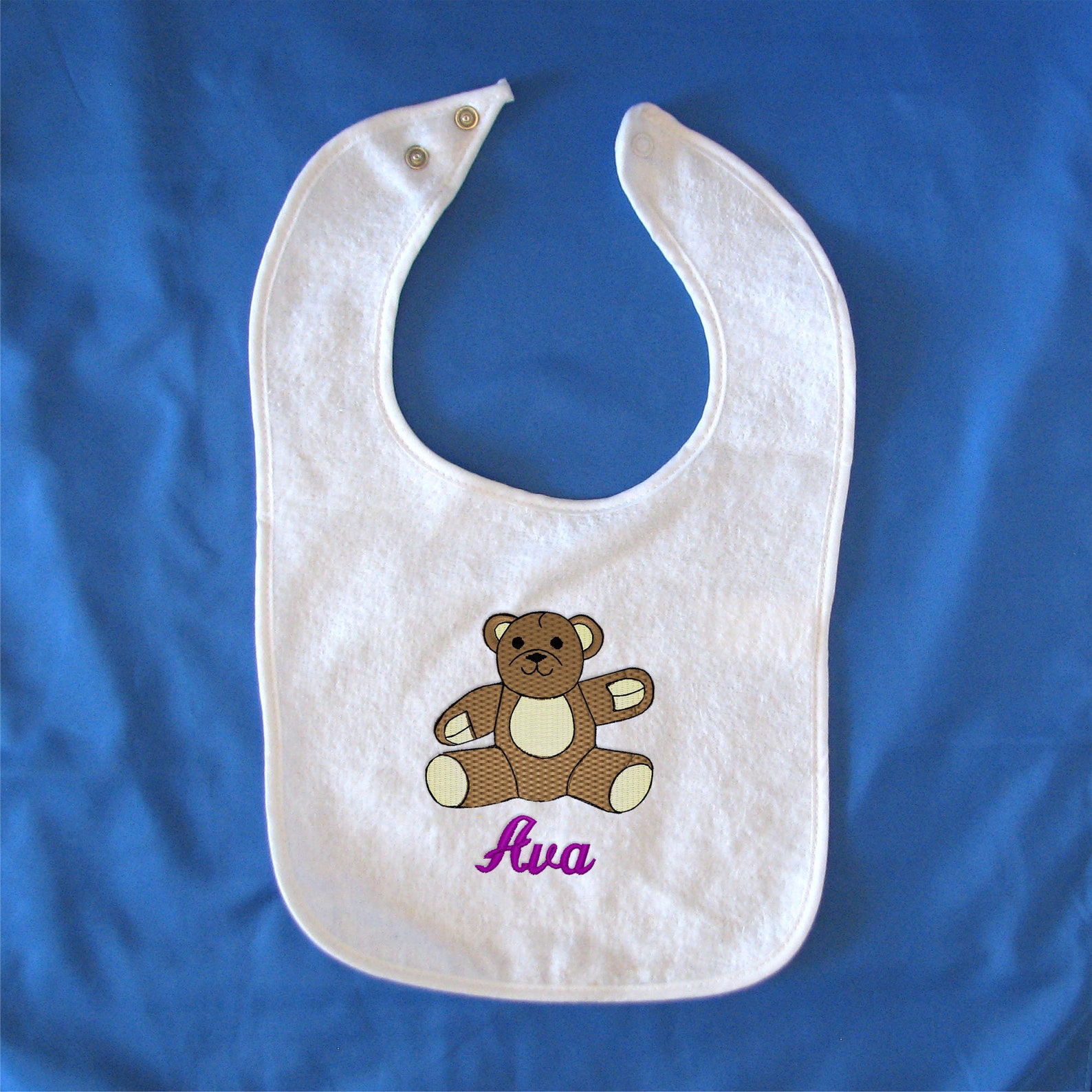 Monogrammed Baby Boy Bibs for New Baby Gifts, Personalized Baby Girl ...