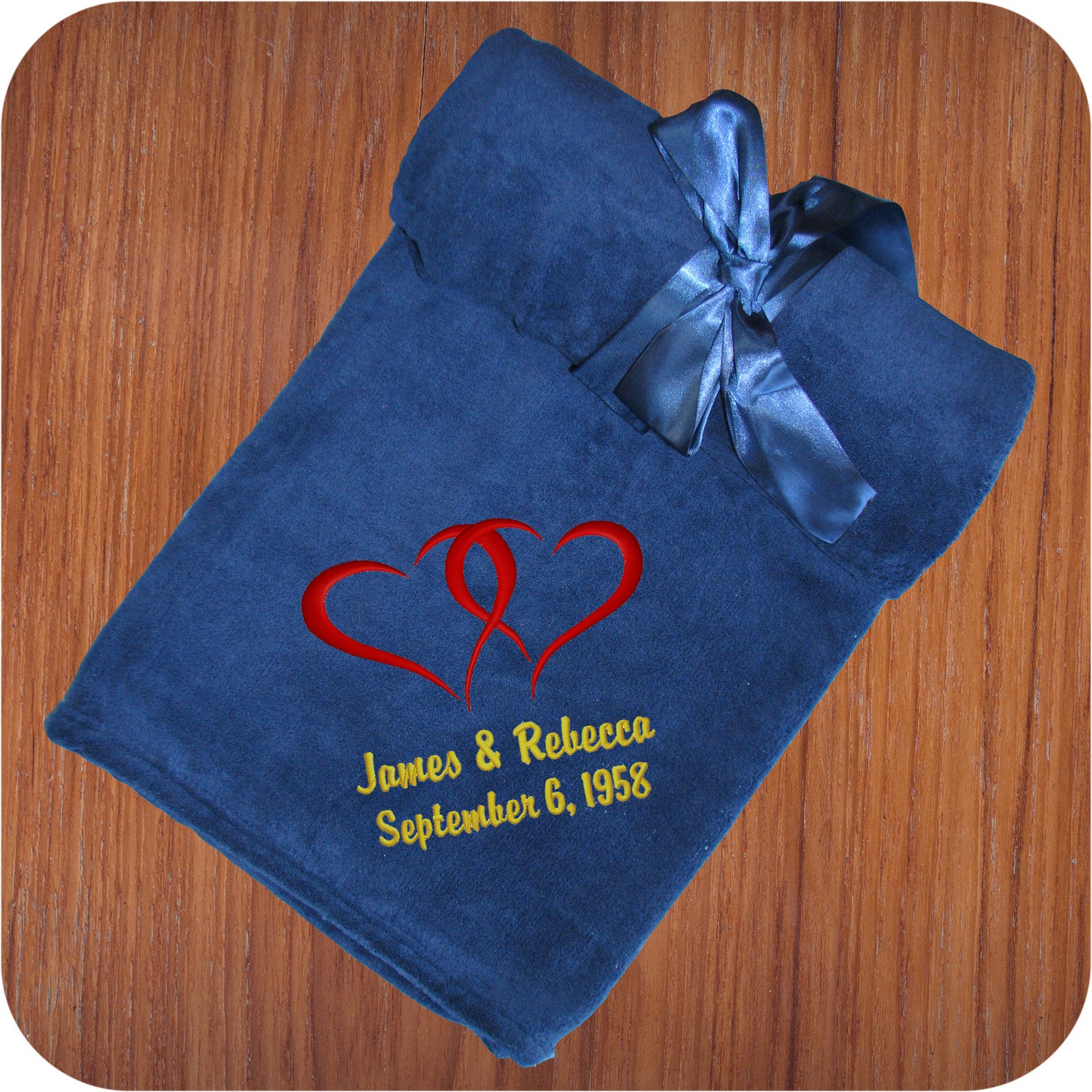Personalized Wedding Blanket Monogrammed Wedding Gifts - Etsy