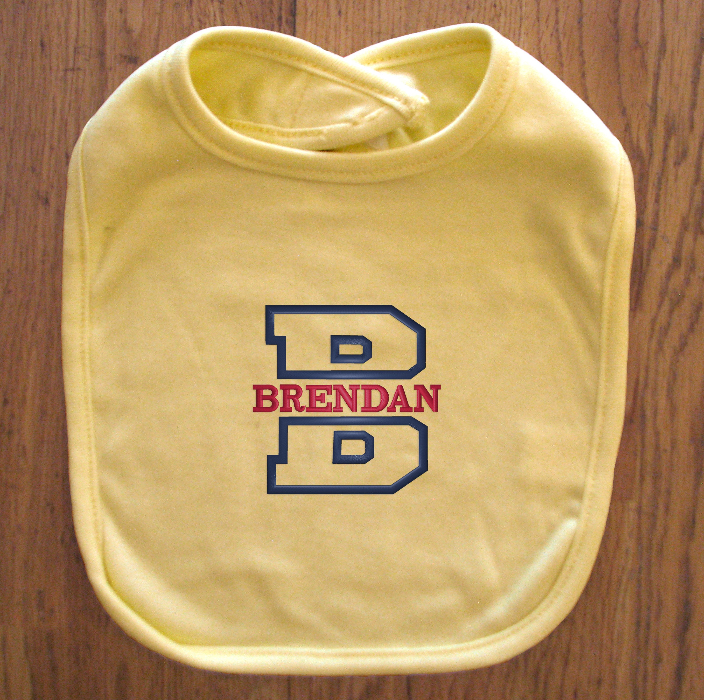 Monogrammed Baby Boy Bibs for Baby Shower Gifts, Personalized Baby Girl ...