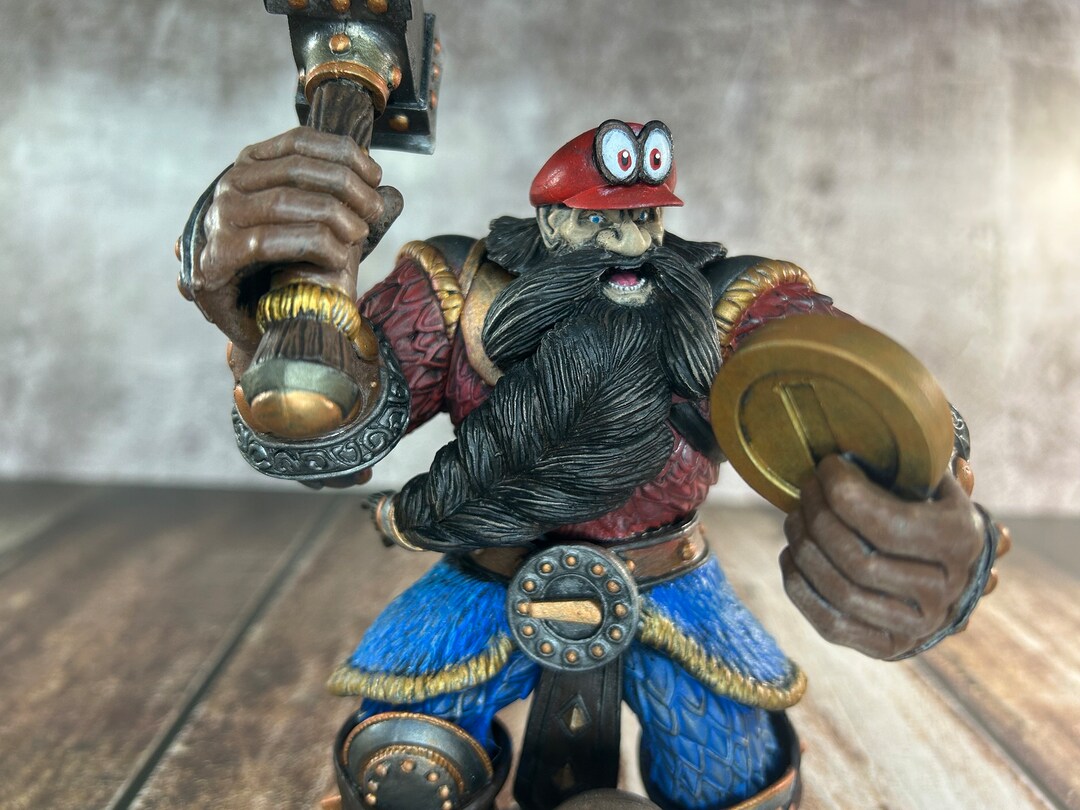 Buff Realistic Super Mario Custom Figure - Etsy